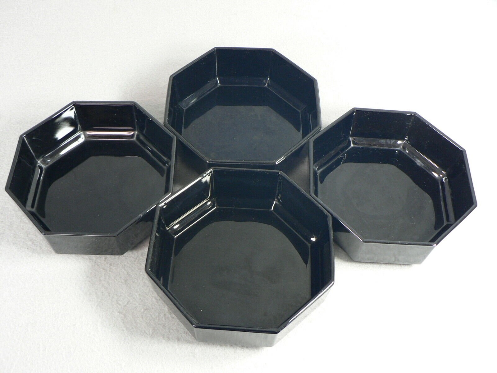 Bridge Party Snack Bowls/Cocktail Nuts Condiment Octagon 4pc | Etsy