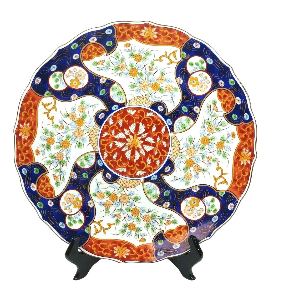 Plate Japanese Asian OMC Japan Original Decal and Chop Marked - Etsy