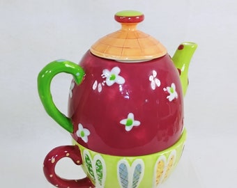 Easter Bunny Teapot - Etsy