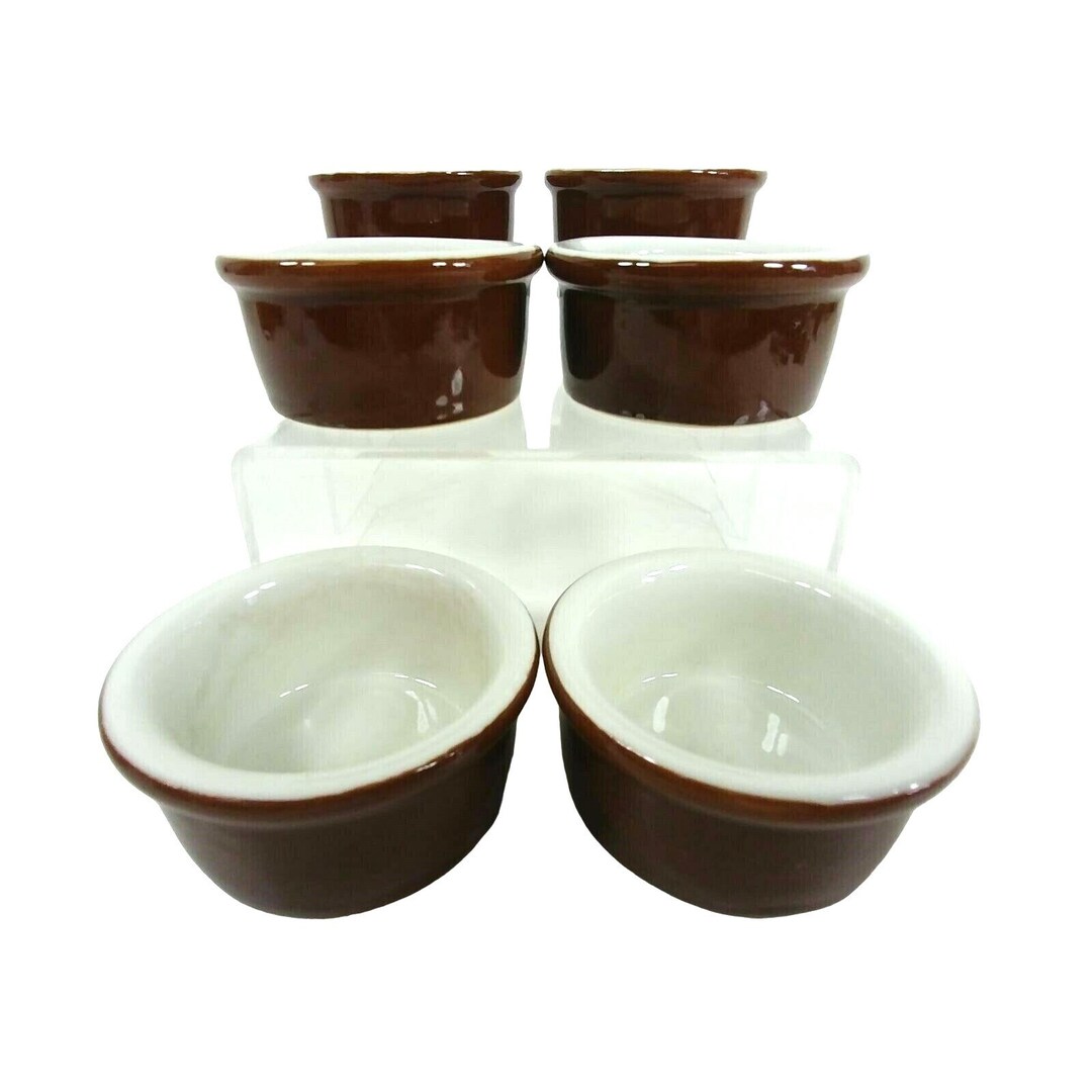 Hall Restaurant Ware Individual Bowl Set of 6 362 Brown - Etsy