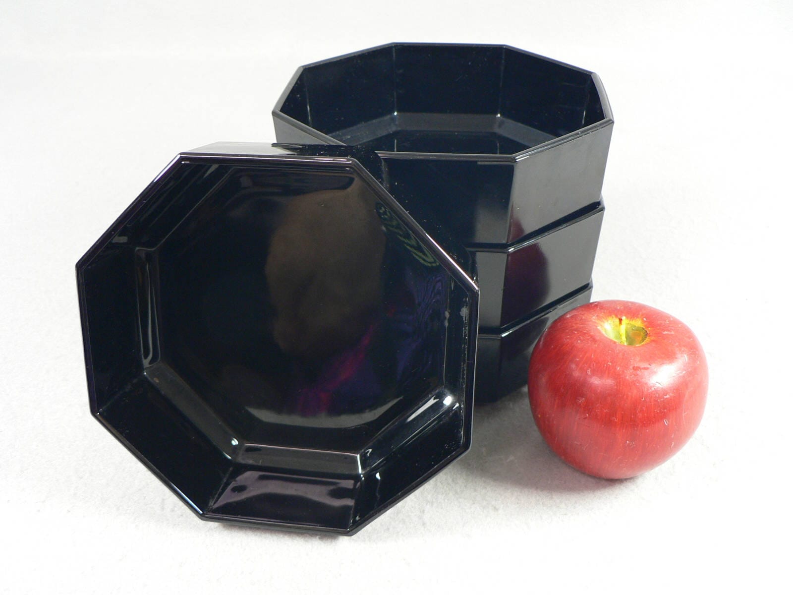 Bridge Party Snack Bowls/cocktail Nuts Condiment Octagon 4pc - Etsy UK