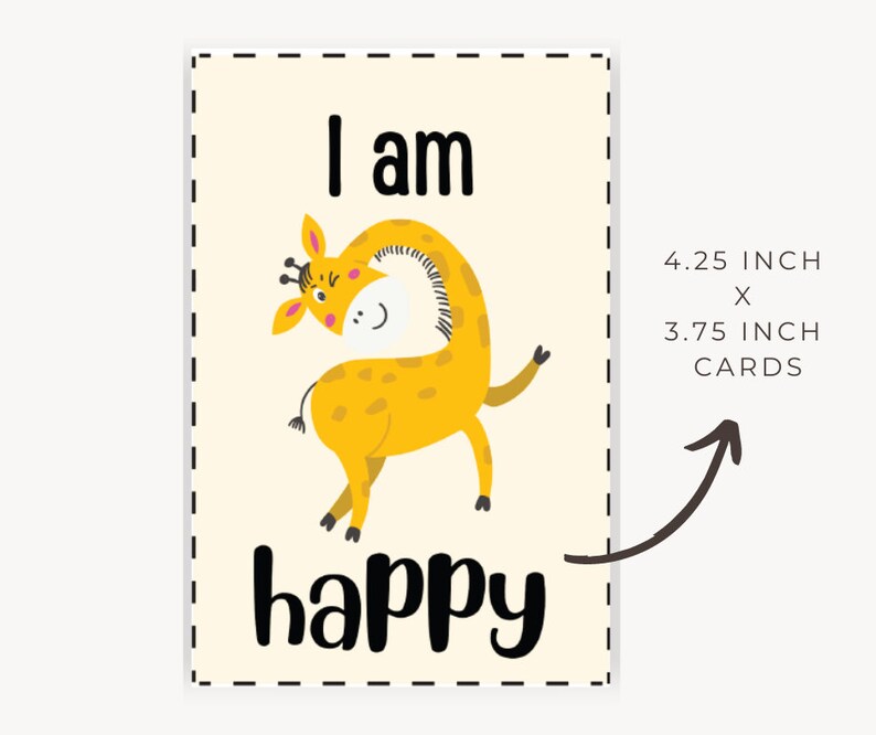 Printable Kids Affirmations Memory Game, Motivational/ Positivity ...