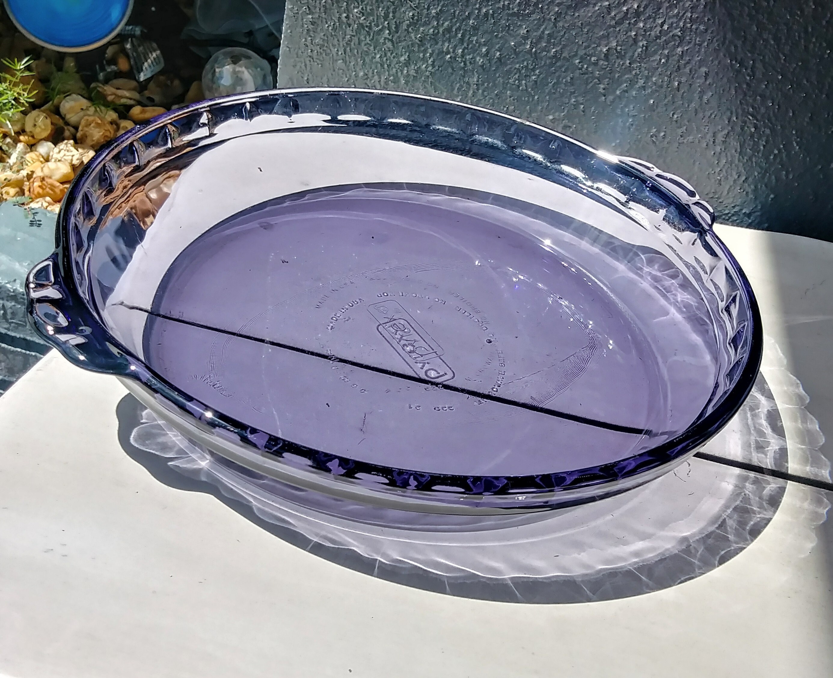 Amethyst Pyrex Pie Plate Purple Glass Pie Pan Vintage Etsy