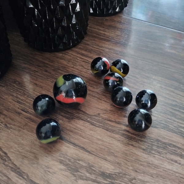 Glass Marbles - Etsy