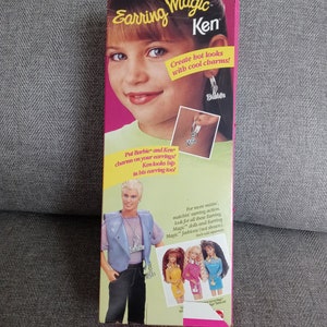 Vintage Dolls, Earring Magic Ken in Box. Alternative Lifestyle Ken With ...