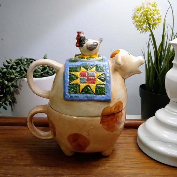Cow Teapot - Etsy