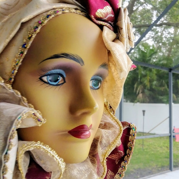 Vintage Lady Head - Etsy