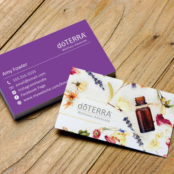 Doterra Business Cards - Etsy