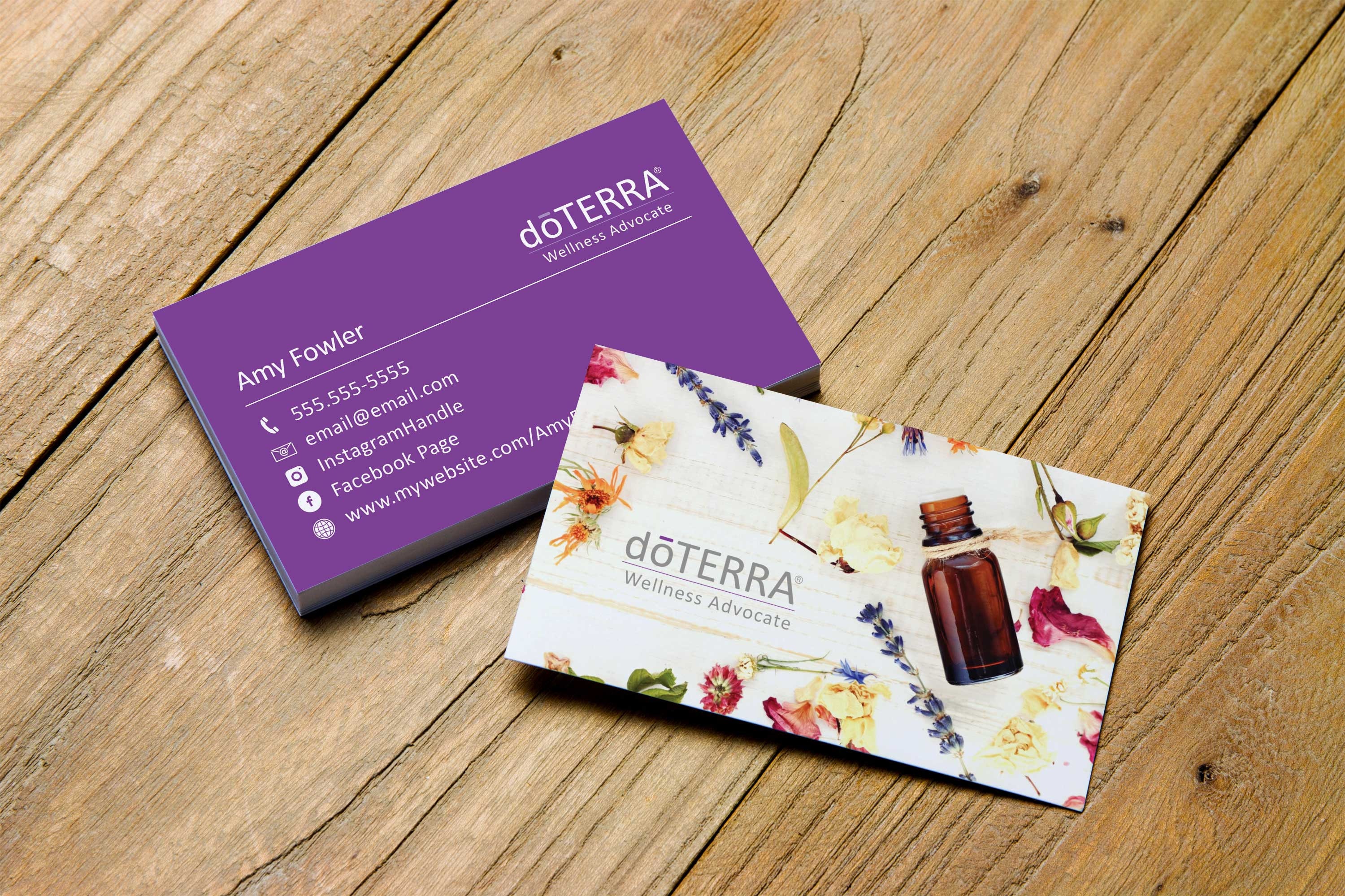 Doterra Business Cards