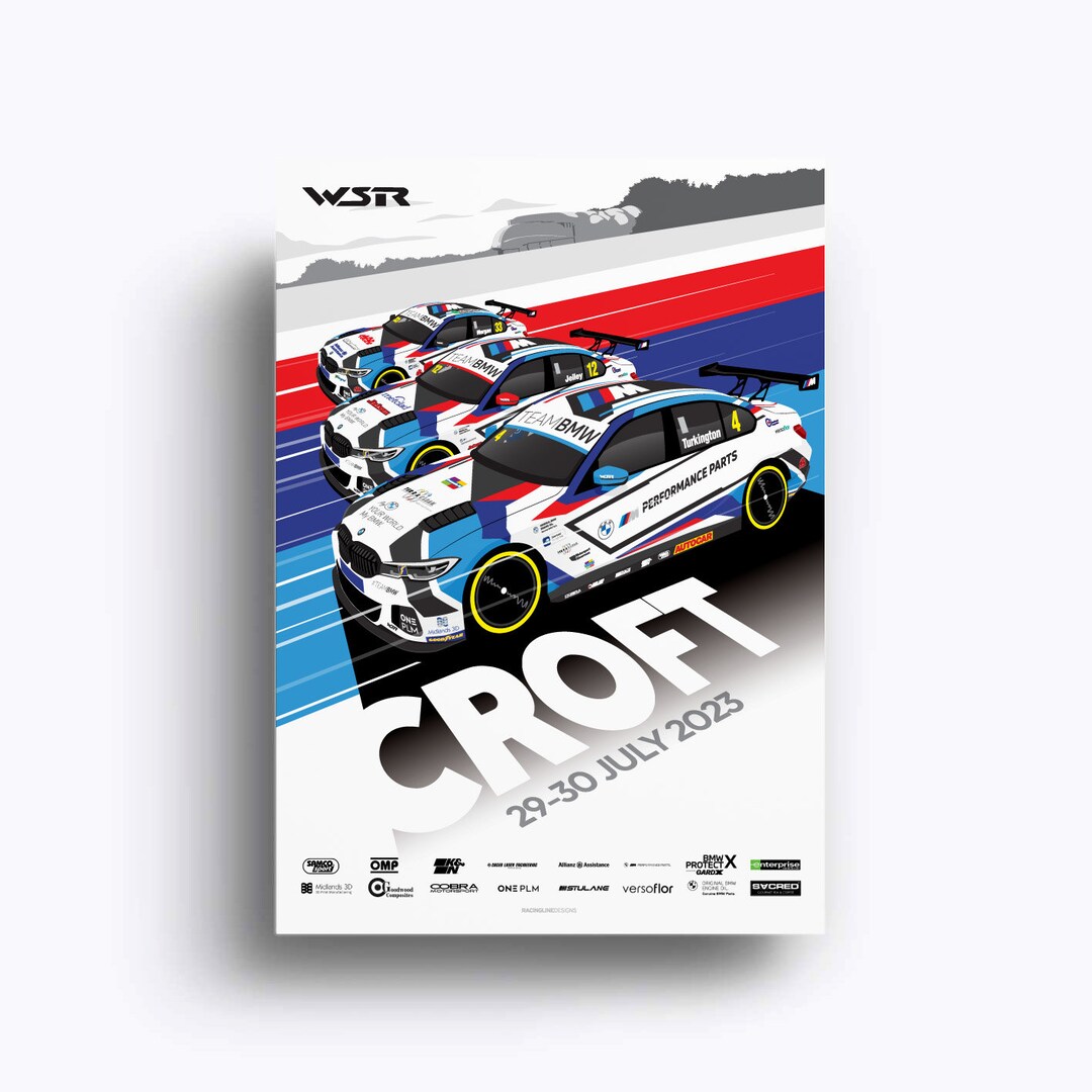 West Surrey Racing L Croft Race Poster 2023 - Etsy