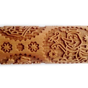 Snowman, Wooden Rolling Pin, Christmas Decorations, Christmas Cookies ...