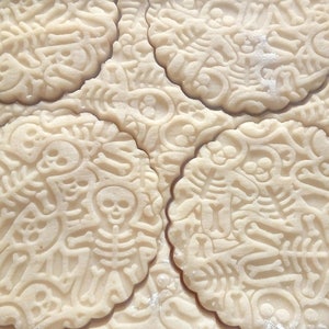 SKELETON, Halloween, Wooden Rolling Pin, Embossing Rolling Pin for ...