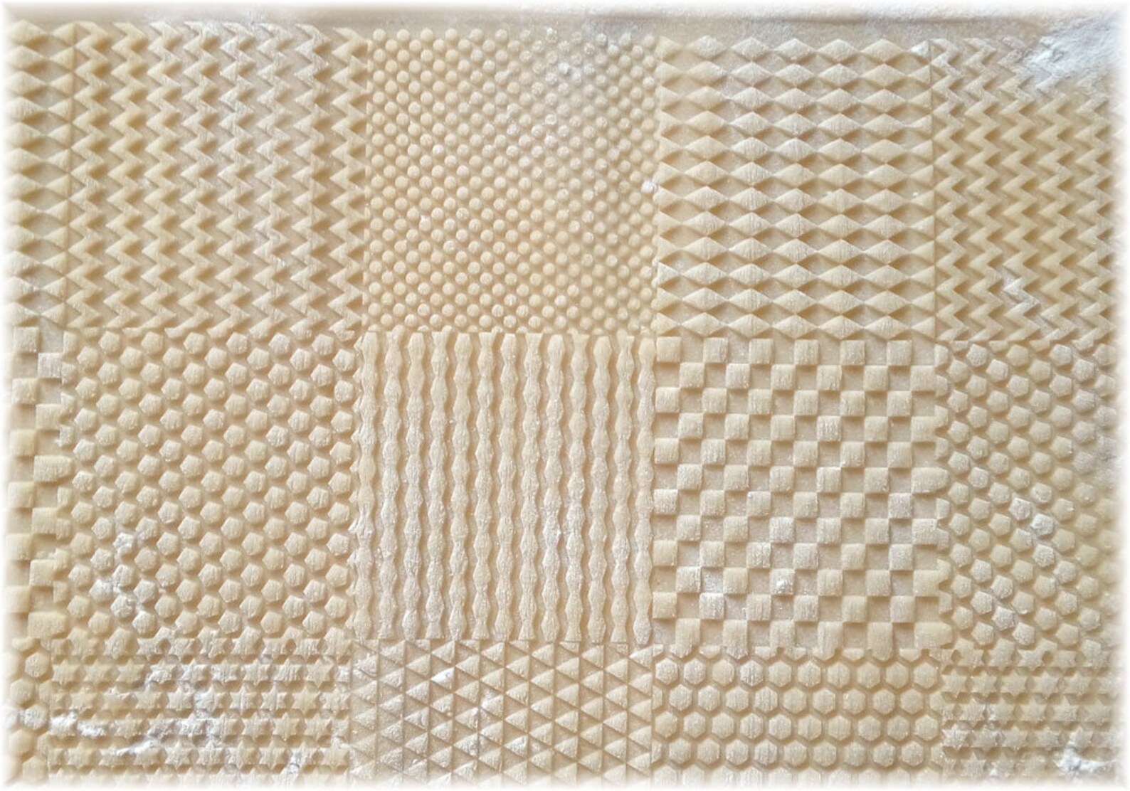 GEOMETRIC Patterns Laser Engraved Wooden Rolling Pin - Etsy