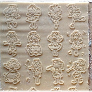 Princess,engraved Rolling Pin, Embossing Rolling Pin for Cookies ...