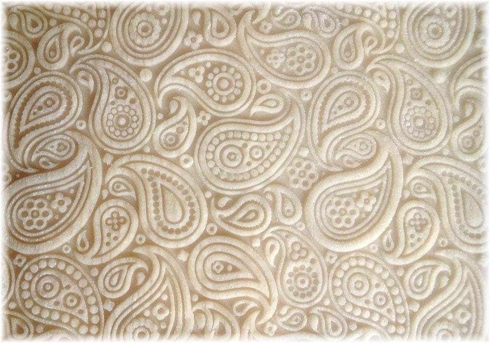 PAISLEY, East Indian Pattern, Wooden Rolling Pin, Laser Engraved ...