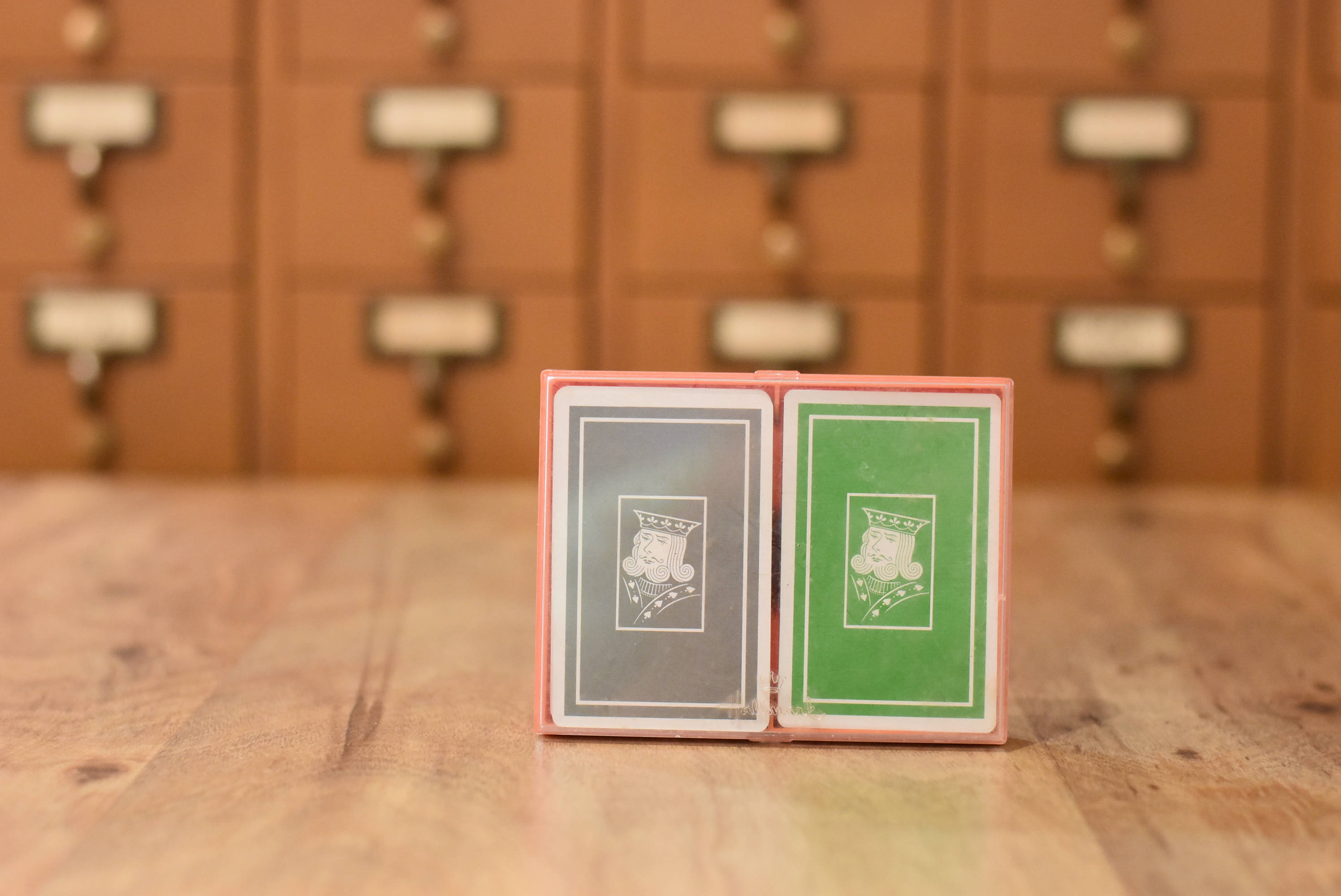 Vintage Hallmark Bridge Playing Cards Burpee's Finest - Etsy