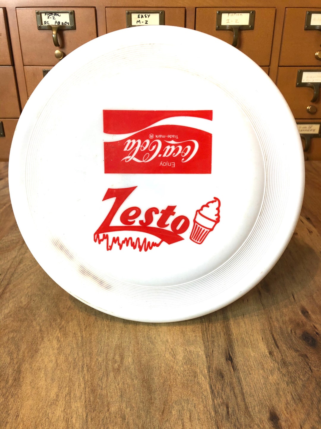 Vintage Frisbee Coke Coca-cola Zesto - Etsy
