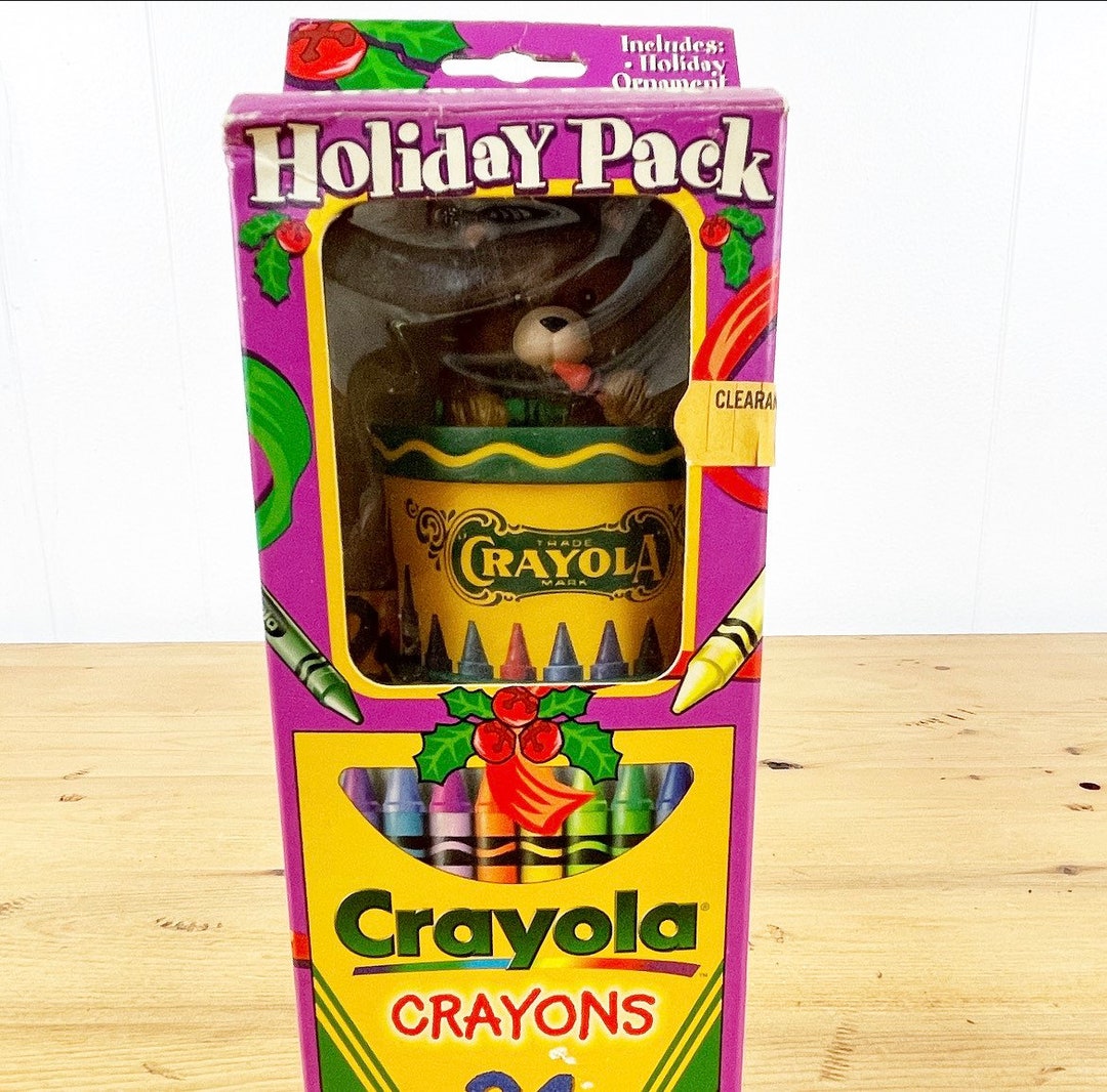 Crayola Holiday Pack Crayons - Etsy