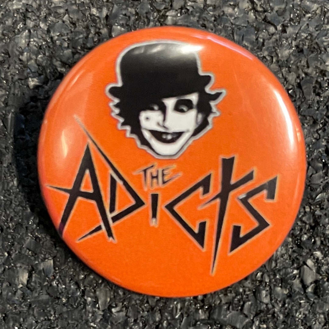 The Adicts Droog Army Punk Rock Joker Pin Button - Etsy