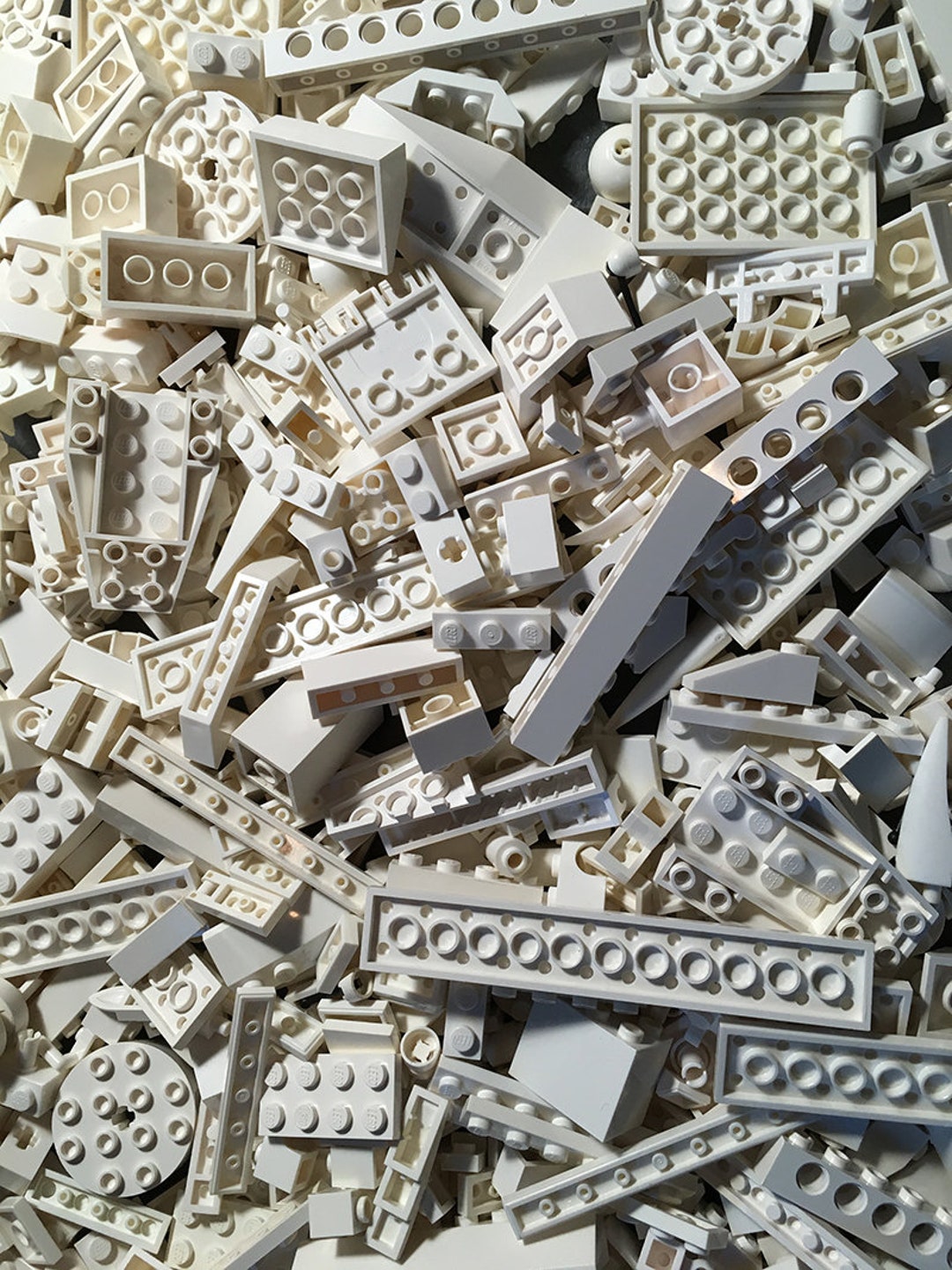 8 Oz (1/2 Pound) of White Bulk Lego - Etsy