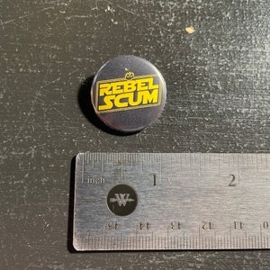 Star Wars Rebel Scum Logo Pin Button - Etsy