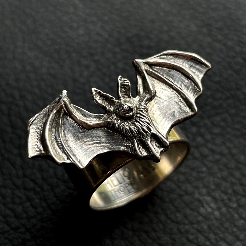 Bat Ring - Etsy