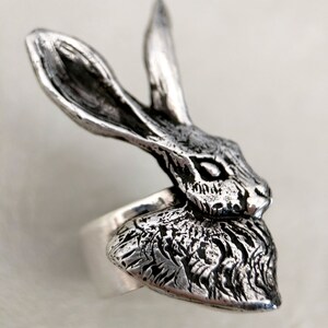 Jackrabbit Ring - Rabbit Bunny Animal Furry Fauna Cute Boho Witchy ...