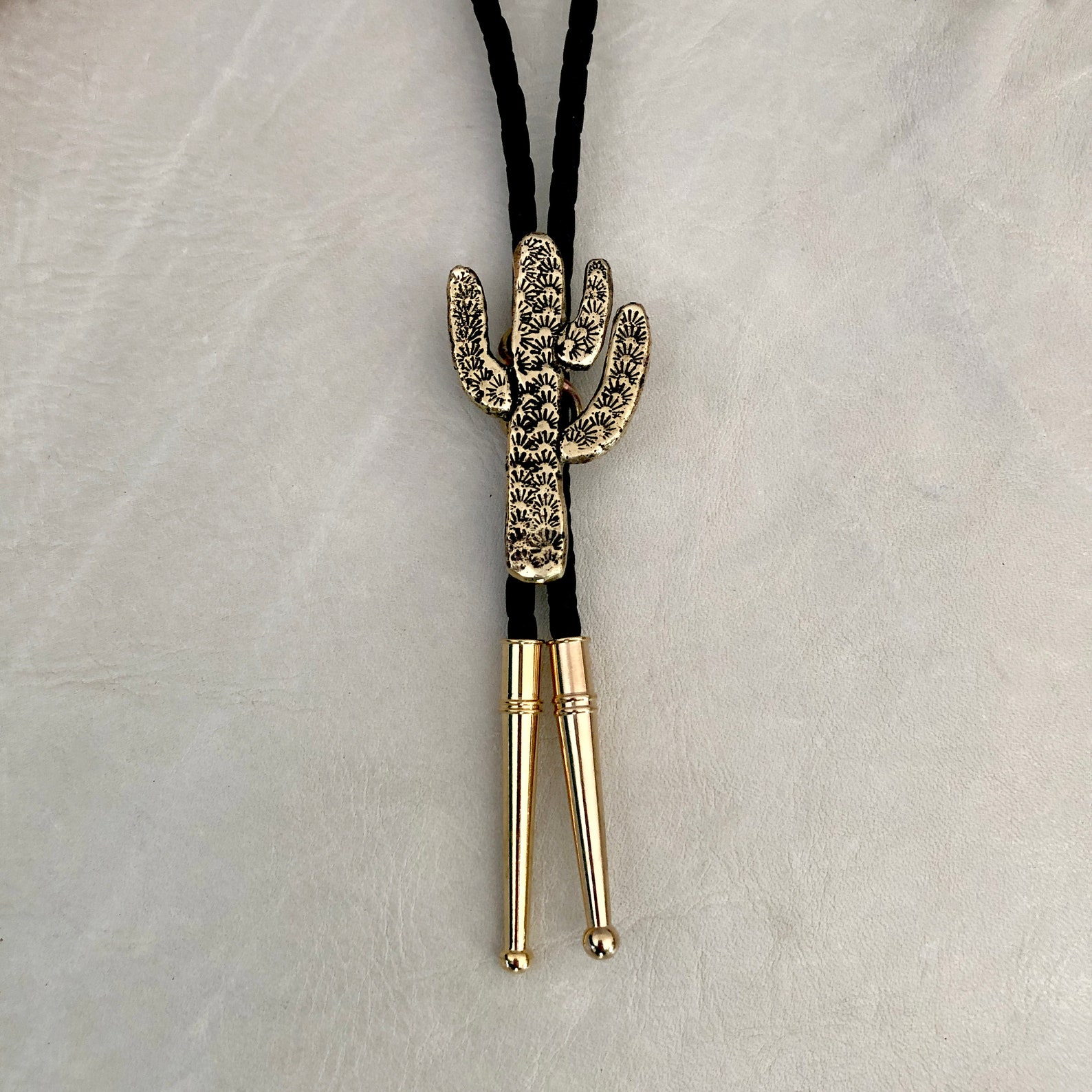 Saguaro Bolo Tie Cactus Desert Necklace Neckwear Menswear - Etsy