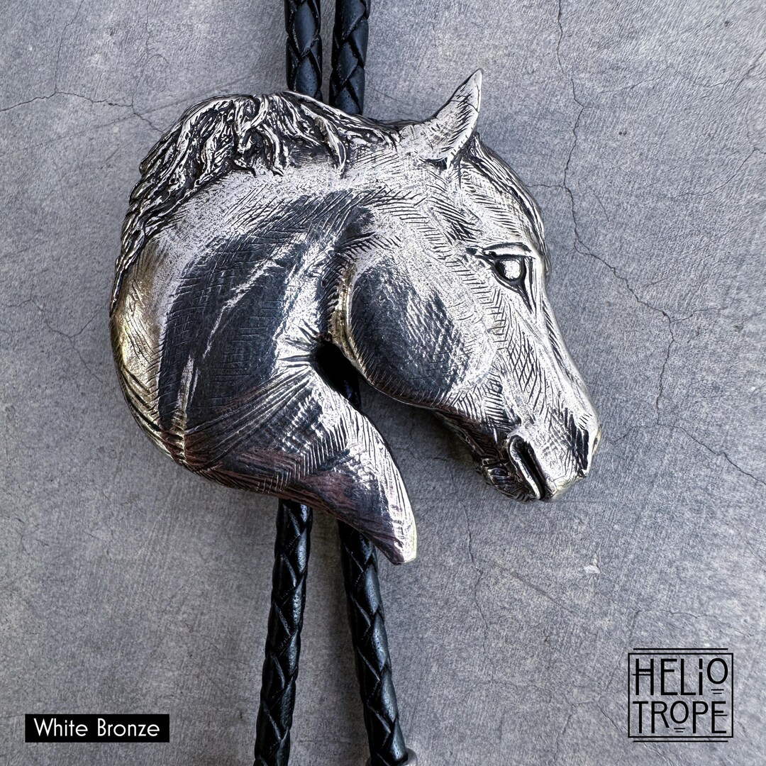 Horse Bolo Tie: Classic Western Neckware Handcrafted in Tucson, Arizona ...