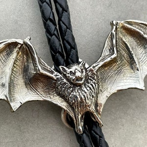 Bat Bolo Tie - Lesser Long-nosed Bat - Etsy