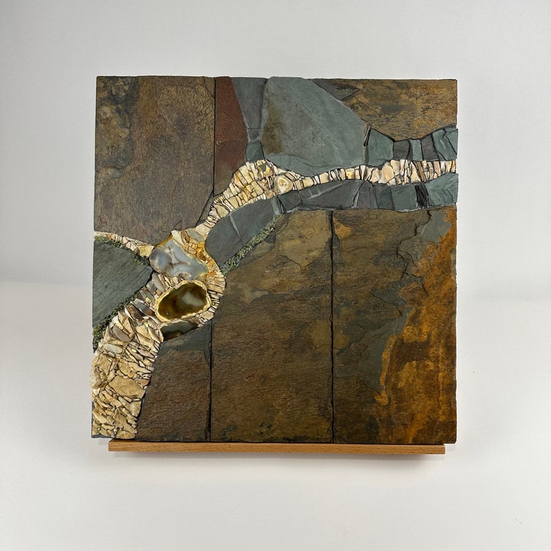 Wanderland - Stone Mosaic Wall Art - Etsy