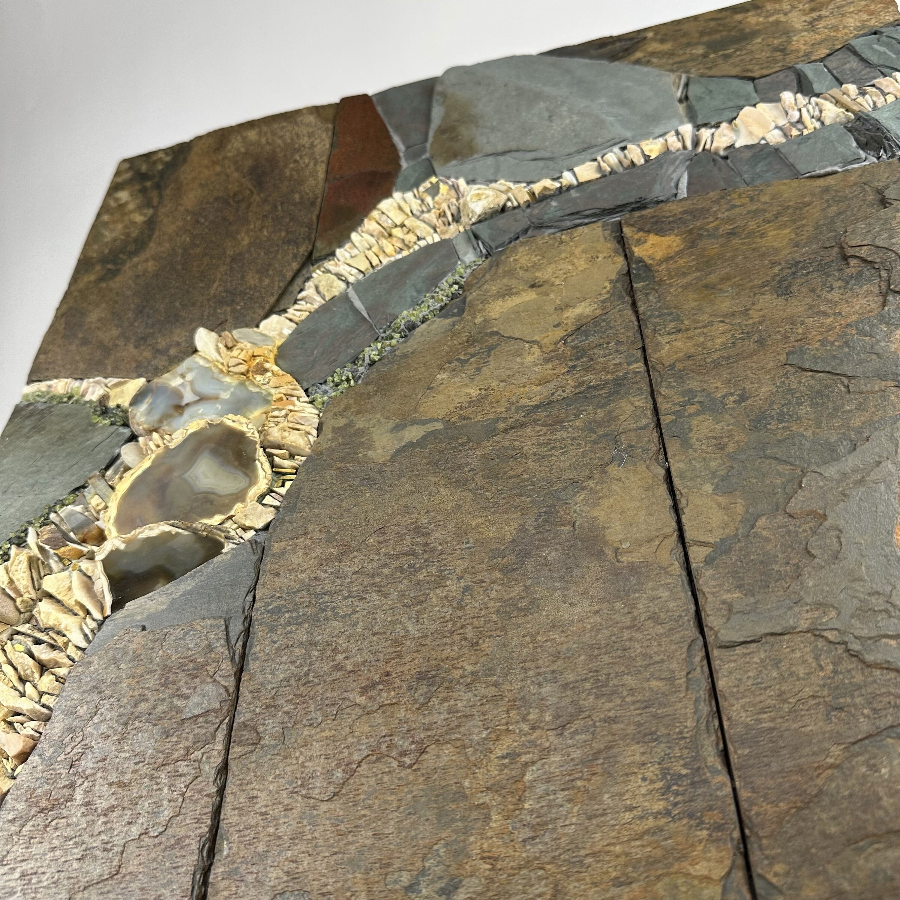 Wanderland - Stone Mosaic Wall Art - Etsy