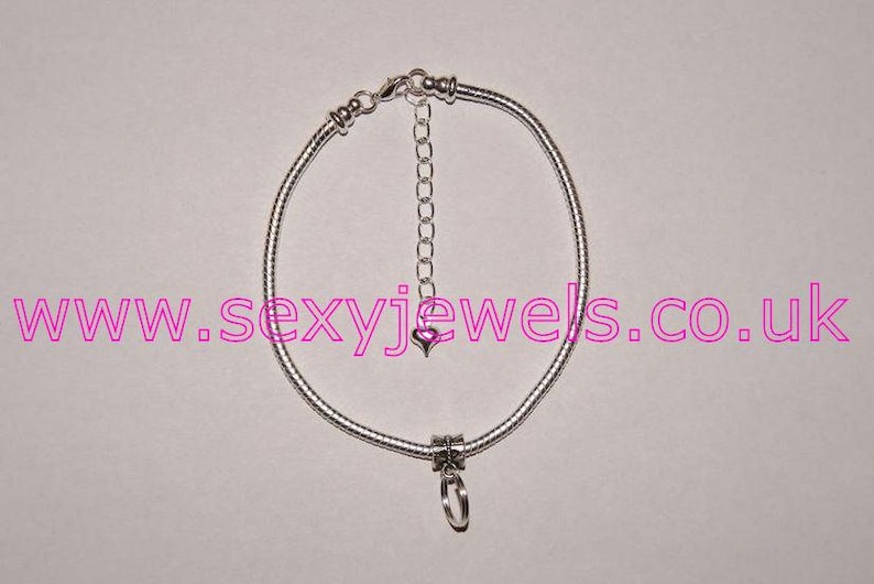 Keyholder Keyring Hotwife Anklet Euro Ankle Chain Jewellery Bracelet Fetish Cuckold Chastity ...