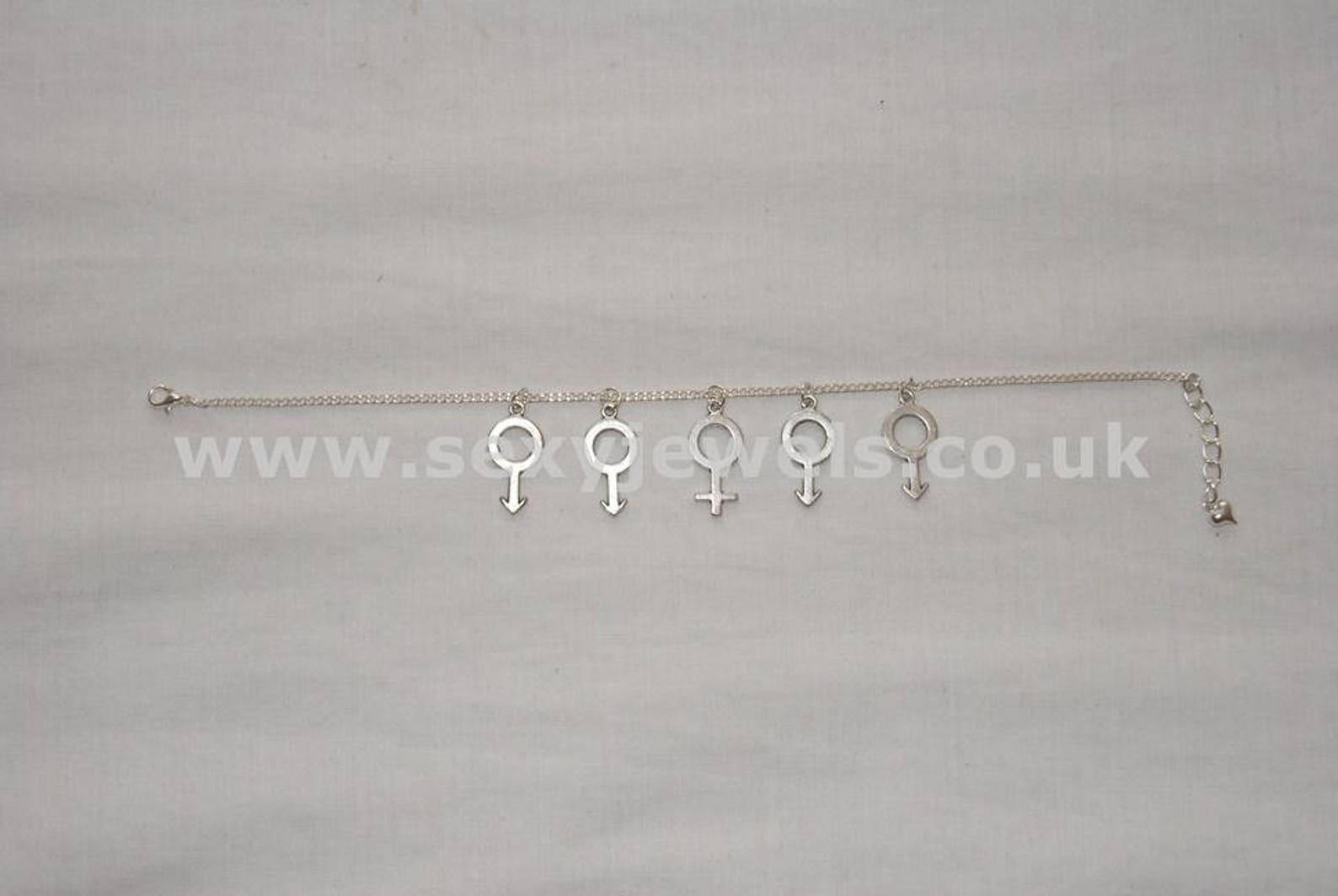 MMFMM Symbols Anklet Premium Ankle Chain Jewellery Fetish - Etsy