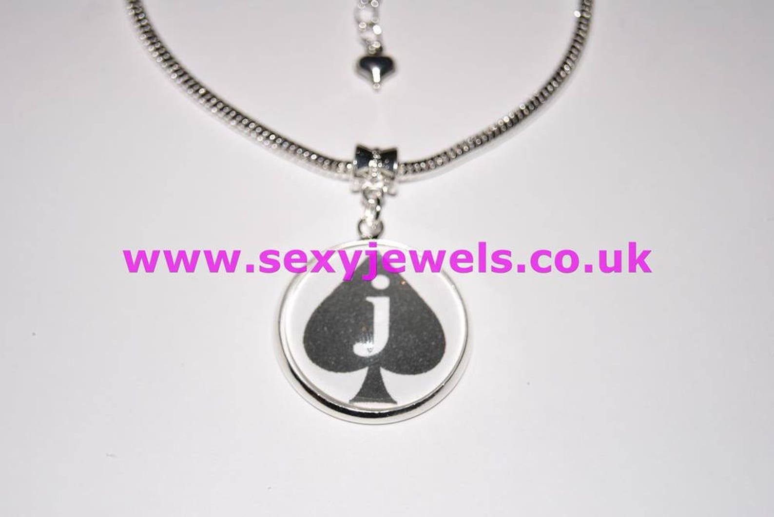 Jack of Spades Dome Anklet Euro Ankle Chain Jewellery Fetish - Etsy