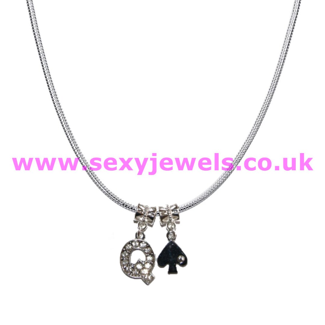 Queen Of Spades Qos Hotwife Cuckold Euro Necklace Lifestyle Jewellery