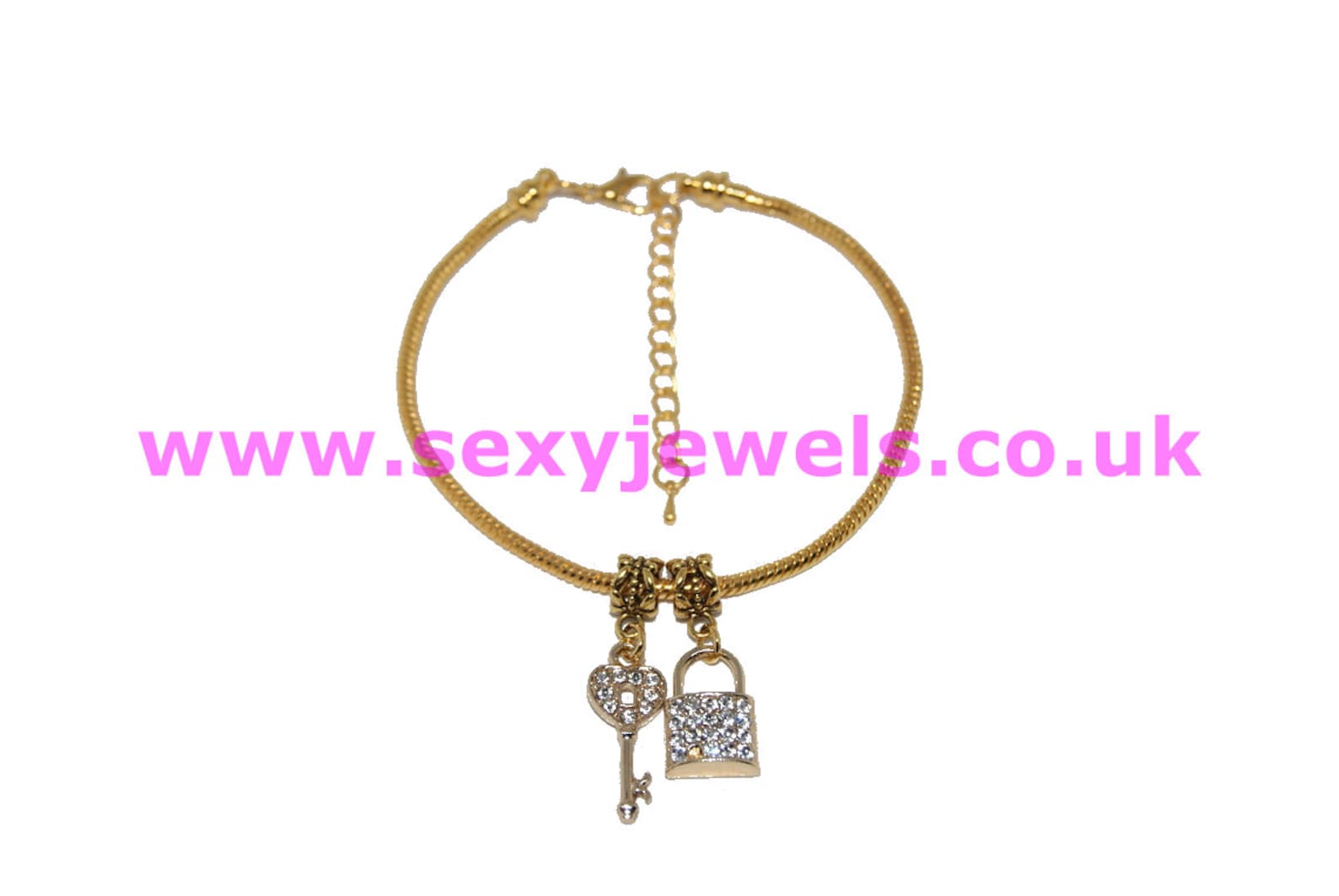 Gold Lock and Key Mistress Keyholder Anklet Chastity Meanings - Etsy