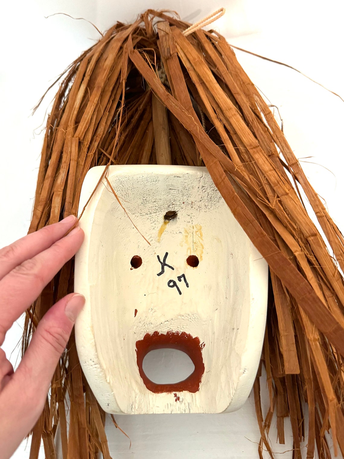Hand-carved Makah Nation Mask by Jacob Kinney, Pook Mask, Pook-oops ...