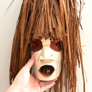Hand-carved Makah Nation Mask by Jacob Kinney, Pook Mask, Pook-oops ...