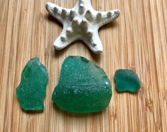 Sea glass pieces | Etsy