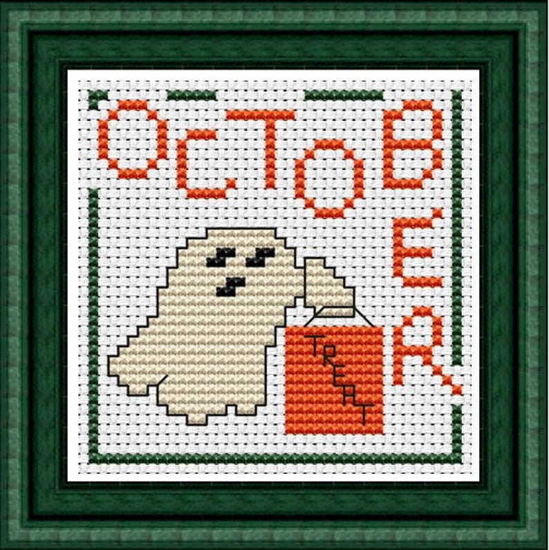 October Block of the Month DIY Digital Download Pattern in - Etsy