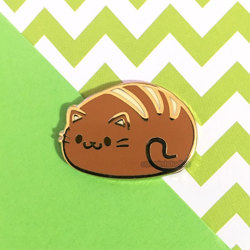 Cat Pin - Etsy