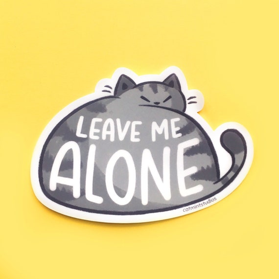 Leave Me Alone Cat Meme