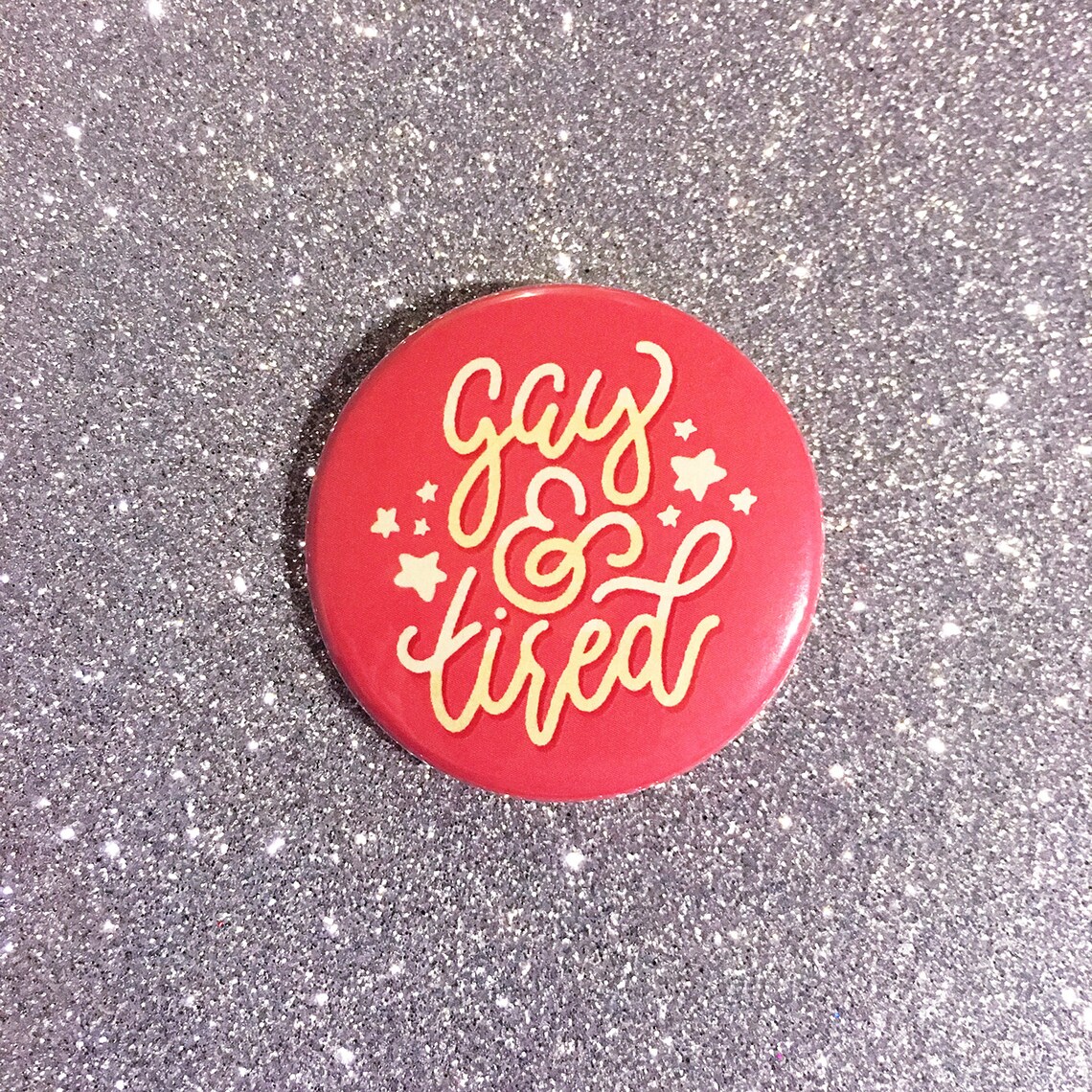 Pride Buttons 1.5 in Pinback Button Set LGBT Cute Hand | Etsy