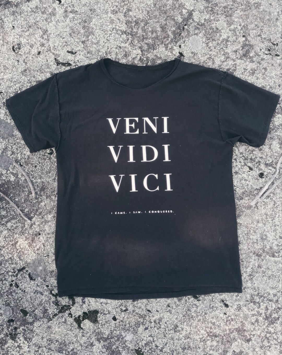 Veni Vidi Vici T-shirt Black Tee Shirt Exclusive Shirt - Etsy