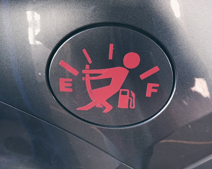 No Gas Sticker girl Vinyl Decal Bumper Sticker Jcreatenz - Etsy