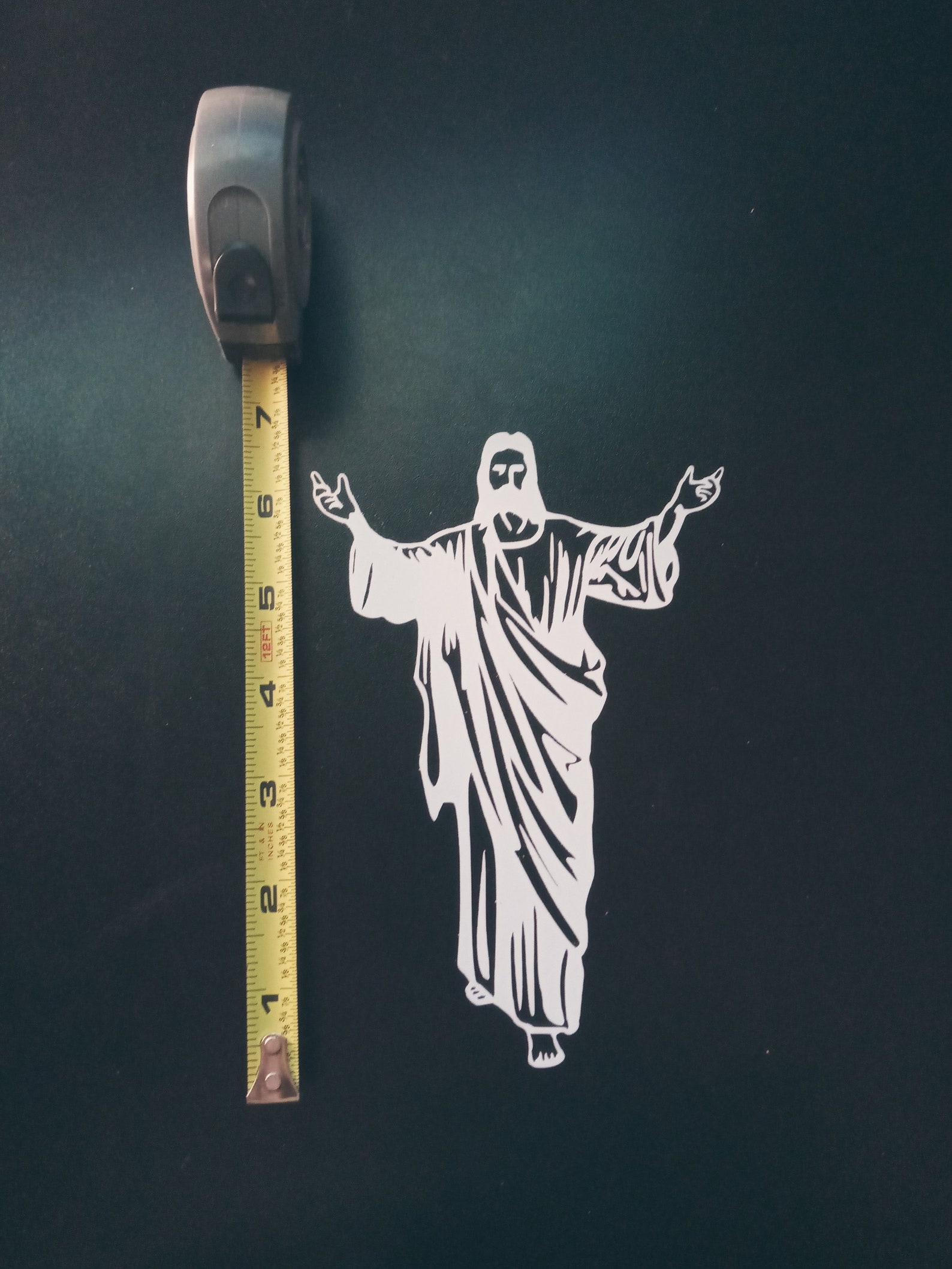 Jesus Christ, the Christ, Jesus, Religious, Spiritual, Decal, Sticker ...