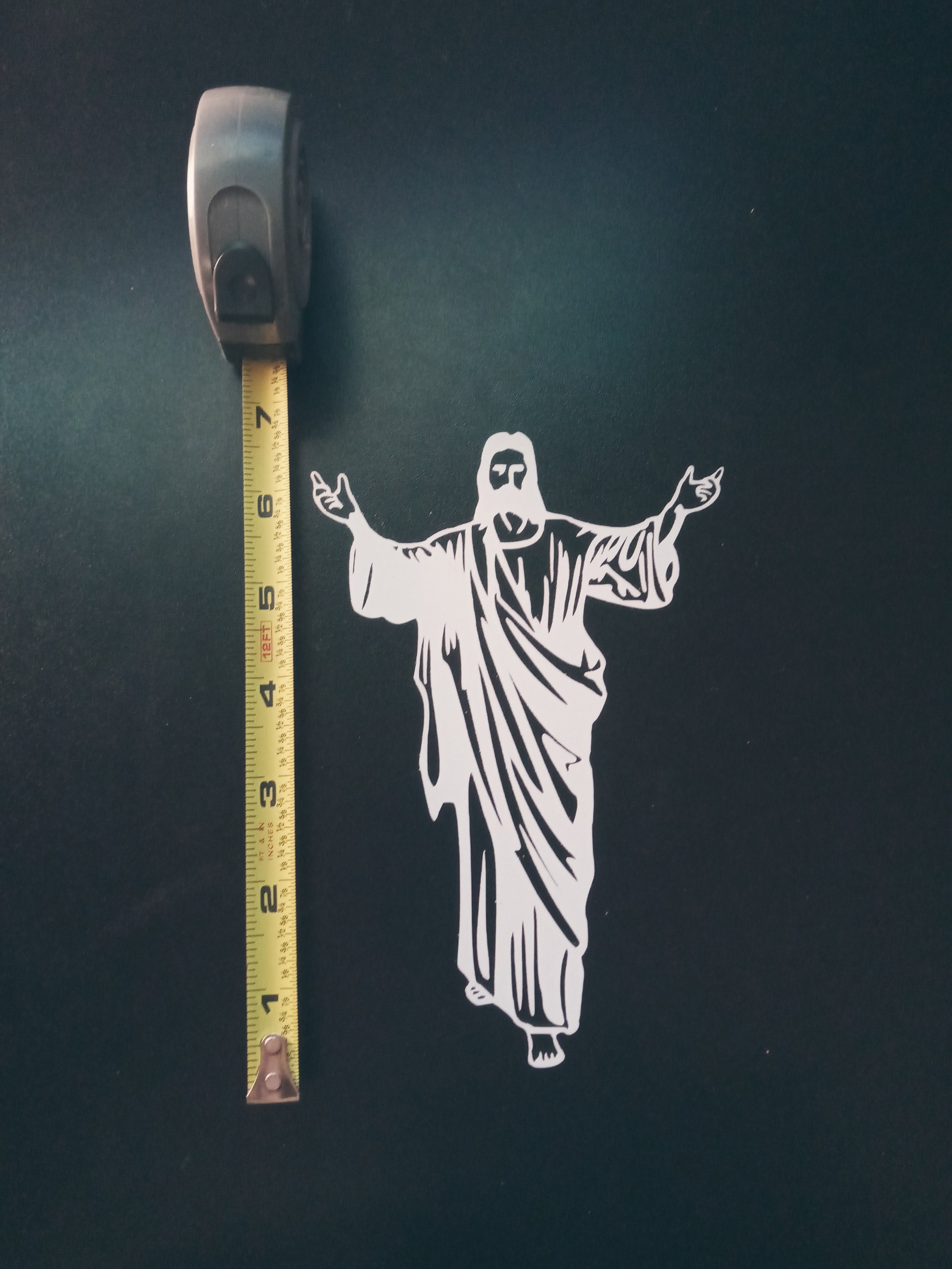 Jesus Christ, the Christ, Jesus, Religious, Spiritual, Decal, Sticker ...