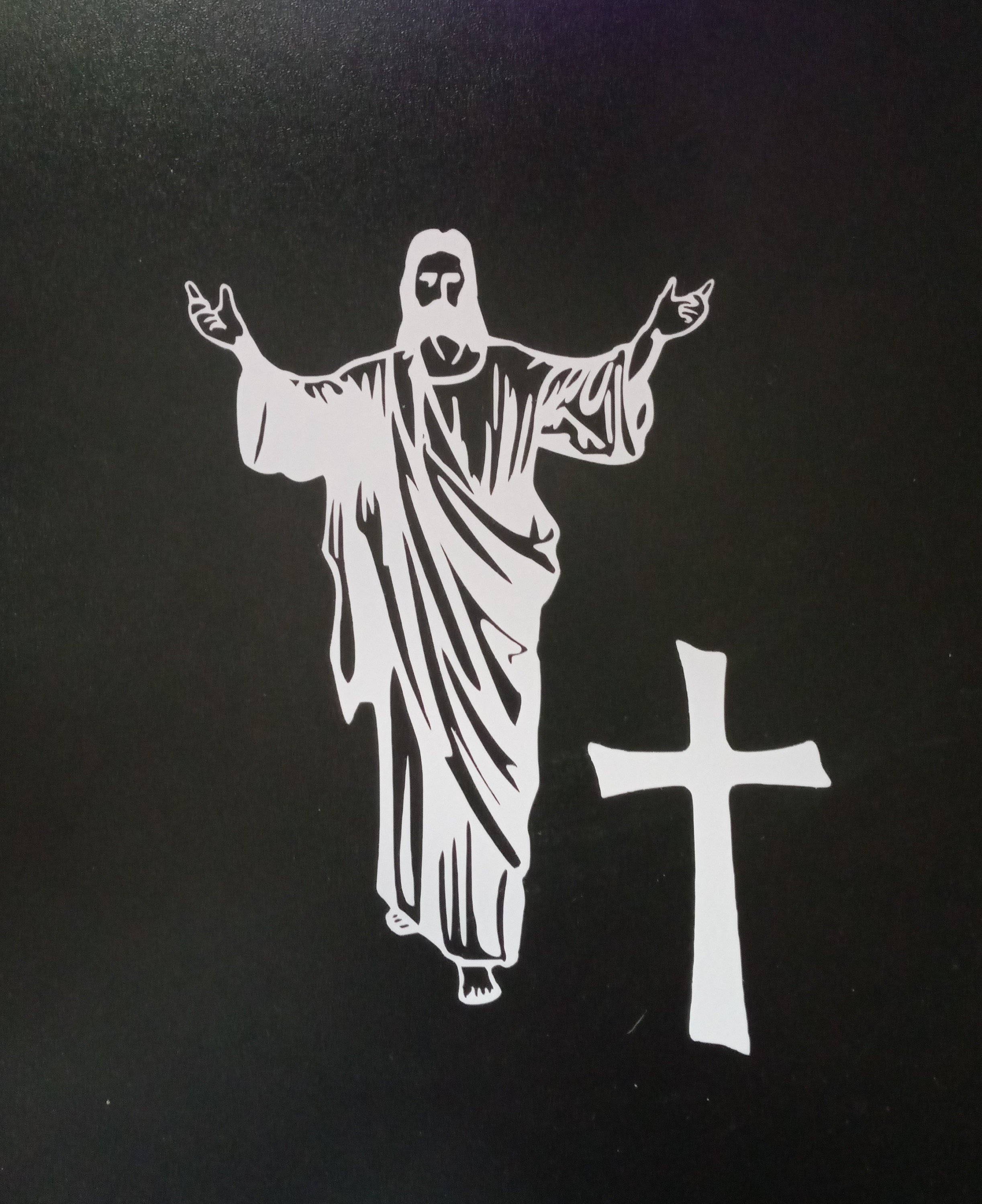 Jesus Christ, the Christ, Jesus, Religious, Spiritual, Decal, Sticker ...