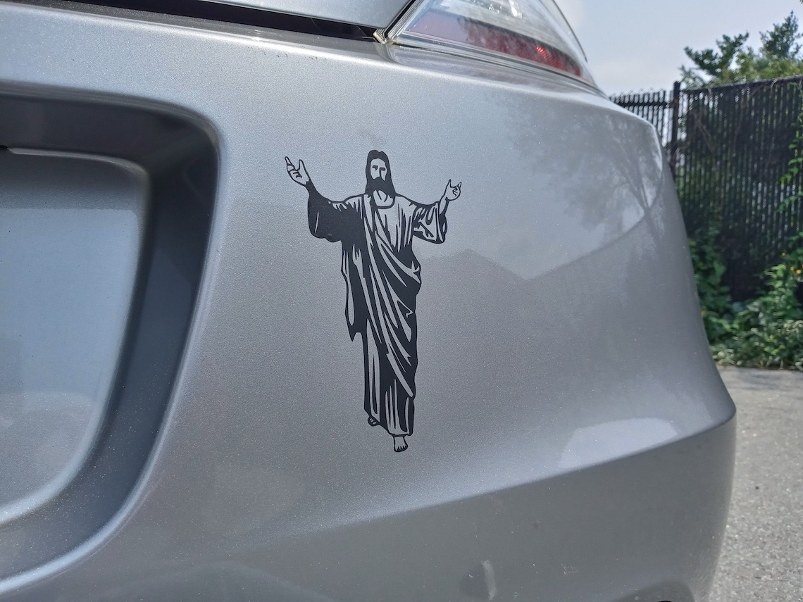 Jesus Christ, the Christ, Jesus, Religious, Spiritual, Decal, Sticker ...